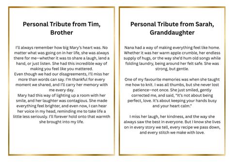 How To Write A Powerful Funeral Eulogy 2025 Funeral Order Of Service Printing