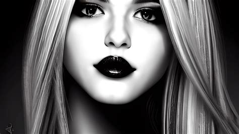 Beautiful Girl Digital Graphic · Creative Fabrica