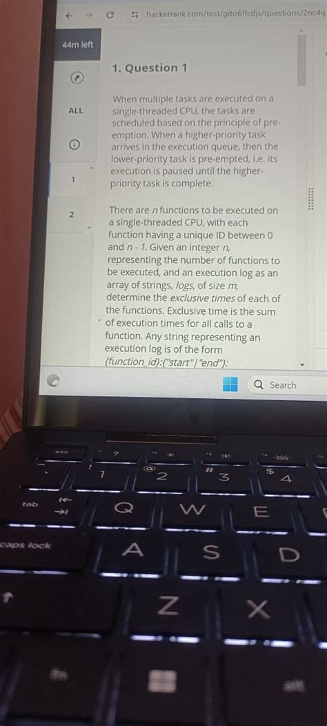 solved question 1when multiple tasks are executed on