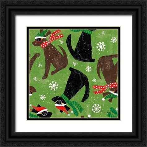 Charron Veronique 12x12 Black Ornate Wood Framed With Double Matting