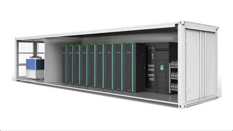 Computer Room Shipping Containerized Data Center With Cooling System