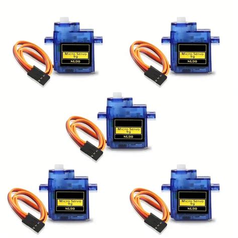 5pcs sg90 mg90s servo motor micro servo 9g servo motor for rc robot arm