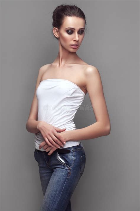 Beauty Portrait Studio Stock Image Image Of Confident