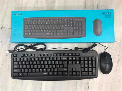 Rapoo Nx1600 Keyboard And Mouse Combo Computers And Tech Parts