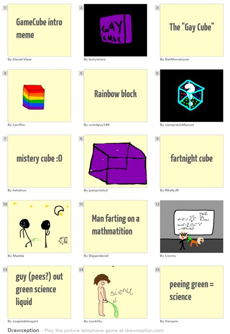 Gamecube Intro Meme Drawception
