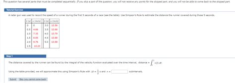 Solved The Distance Covered By The Runner Can Be Found By