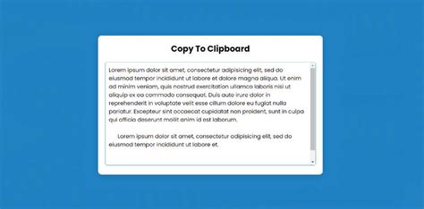 How To Create JavaScript Copy To Clipboard Foolishdeveloper Com