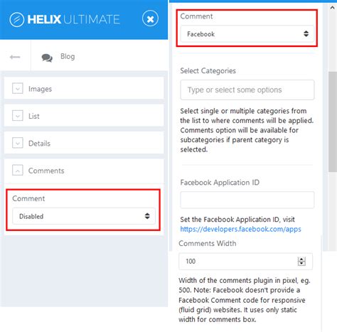 How To Work With The Blog Settings Of Helix Ultimate Templates