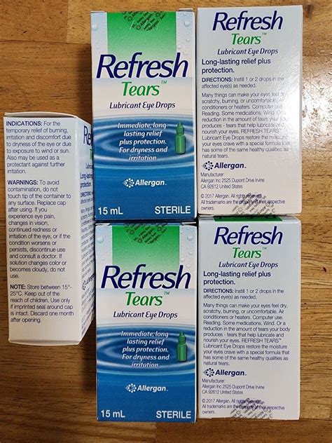 Refresh Eye Drop 15ml Beauty And Personal Care Vision Care On Carousell