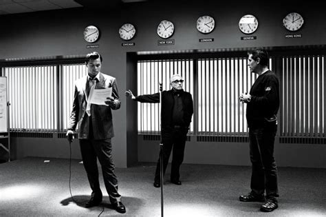 دی‌کاپریو در حضور اسکورسیزی چند تصویر دیدنی از پشت صحنه گرگ وال