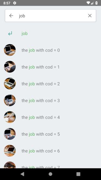 Android Arsenal Androidrxsearchlist
