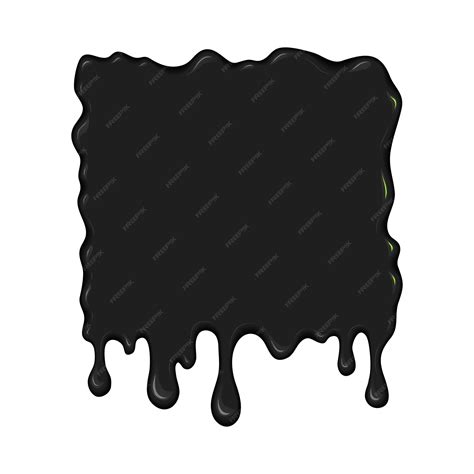 Premium Vector Vector Blob Of Ink Or Oil