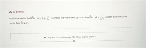 solved vector field g x y