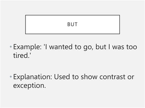 Coordinating Conjunctions Presentation Pptx