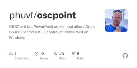 Github Phuvf Oscpoint Oscpoint Is A Powerpoint Add In That Allows
