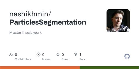 Github Nashikhmin Particlessegmentation Master Thesis Work