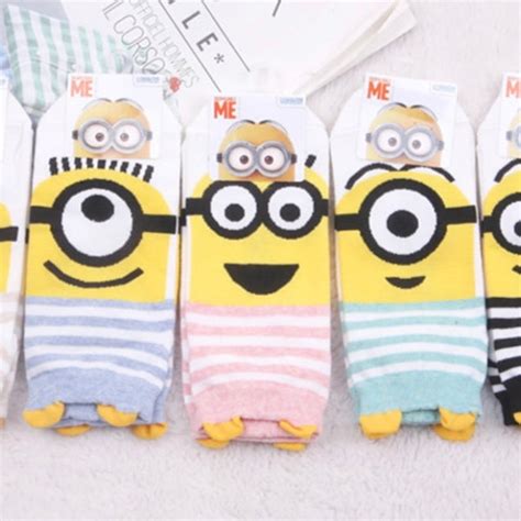 Minion Socks Etsy