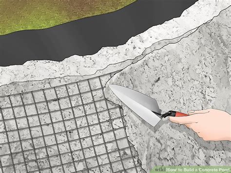 How To Build A Concrete Pond Steps With Pictures WikiHow