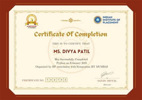 Divya Patil On Linkedin Python Certification Learning Coding