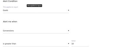 Examples Of Custom Alerts Faq General Matomo Analytics Platform