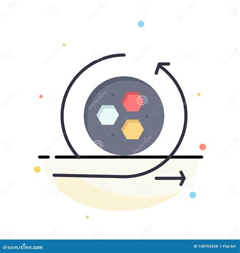 Modeling Api Modeling Science Business Logo Template Flat Color Stock Vector Illustration