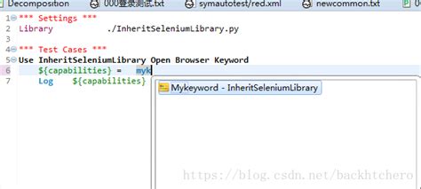 Robot Framework扩展（动态加载自定义库）robotframework 动态加载库 Csdn博客