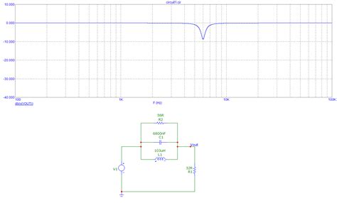 Passive Networks Rlc Band Stop Filter Help Needed Electrical