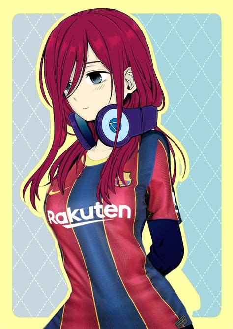 Miku Nakano X Barcelona Gambar Animasi Kartun Gadis Animasi Kartun