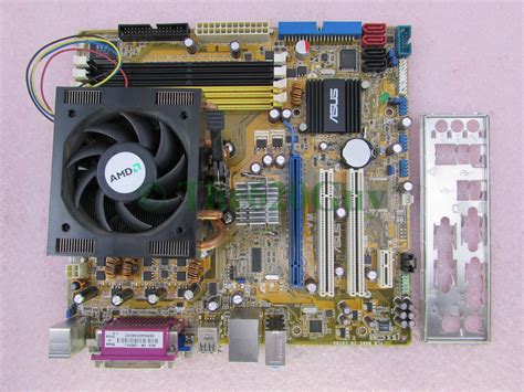 Asus M2a Vm Rev 1 01g Motherboard 690g Phenom X4 9750 2 4ghz Cpu Fan I O Pt