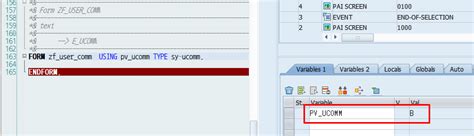 Abap Alv Toolbar 메뉴 타입 버튼 생성 Drop List Z2soos Blog