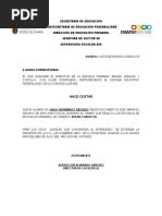 Oficio De Liberación Docente 2021 Pdf