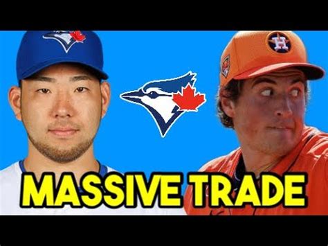 Blue Jays Make Huge Trade Yusei Kikuchi Traded To Houston Astros For Top Pitching Prospect