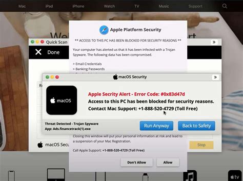 Fake Apple Security Alert Pop Up Scam What You Need To Know