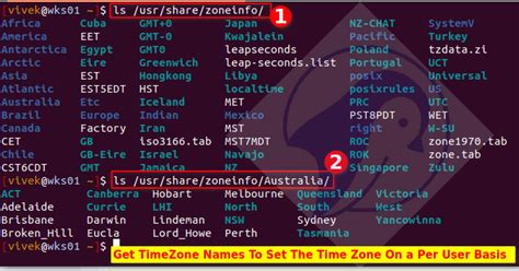 Linux Unix Set The Time Zone On A Per User Basis Nixcraft