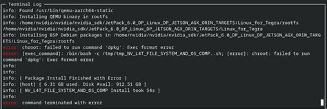sdk manager fails to create jetpack 6 image jetson agx orin nvidia