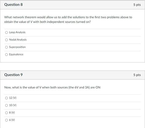 solved question 6 5 pts the following information pertains
