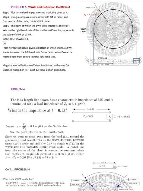 Numericals Smith Charts Pdf