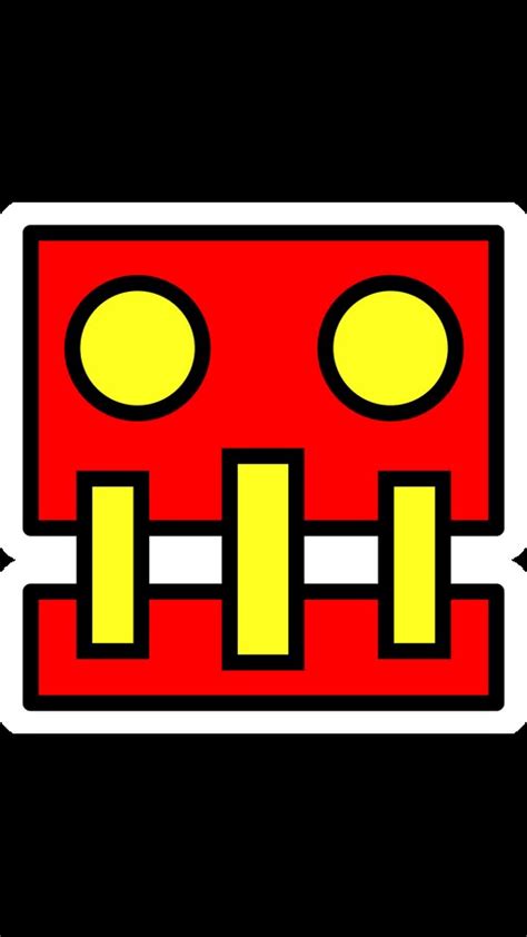 Geometry Dash Cube 70 Sticker Geometry Dash Lite Geometry Dash