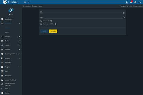 5 accounts — freenas®11 2 u6 user guide table of contents