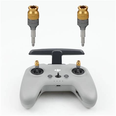 1pair Dji Fpv Remote Controller Extended Joystick Cnc Aluminum Thumb S