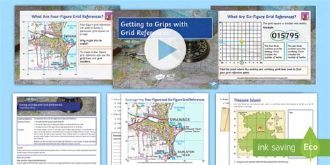 Reading Maps 6 Figure Grid Reference KS3 Lesson Beyond