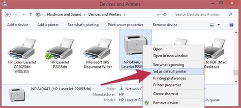 How Can I Set My Default Printer