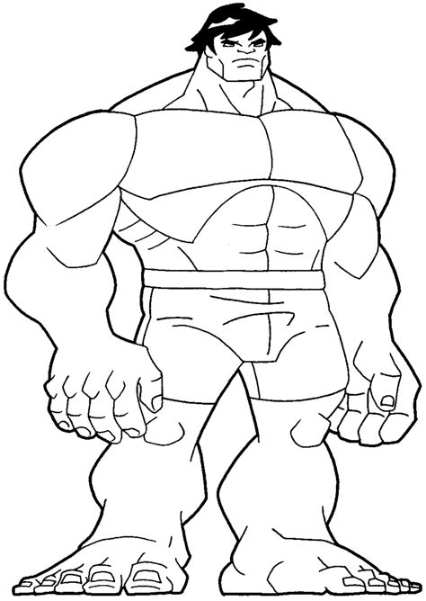 How To Draw Retro Hulk From Marvel Comics With Easy Step By Step