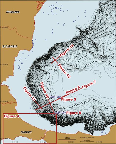 Bathymetry Of The Western Black Sea Based On Satellite Data And Seismic
