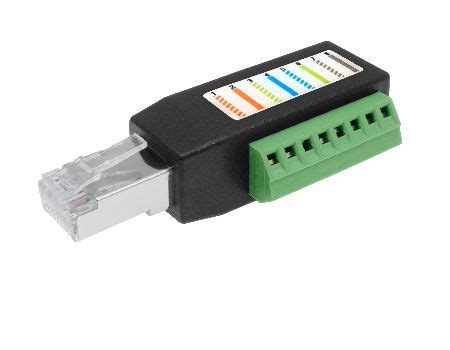 China CAT CAT Solderless RJ Male To Terminal Block Adapter On Global Sources RJ Terminal