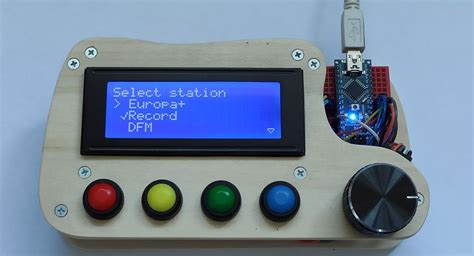 A Text Menu With Arduino Lcd And Rotary Encoder Libraries Arduino