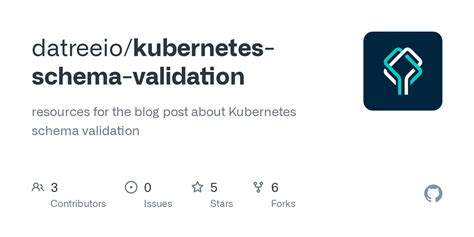 github datreeio kubernetes schema validation resources for the blog
