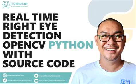 Real Time Right Eye Detection Opencv Python With Source Code