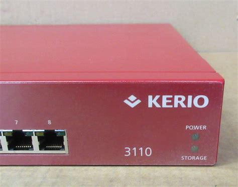 New Kerio Control Box 3110 Security Solution Firewall Router