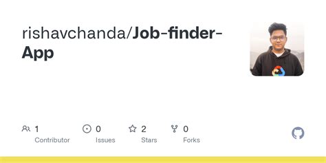 GitHub Rishavchanda Job Finder App